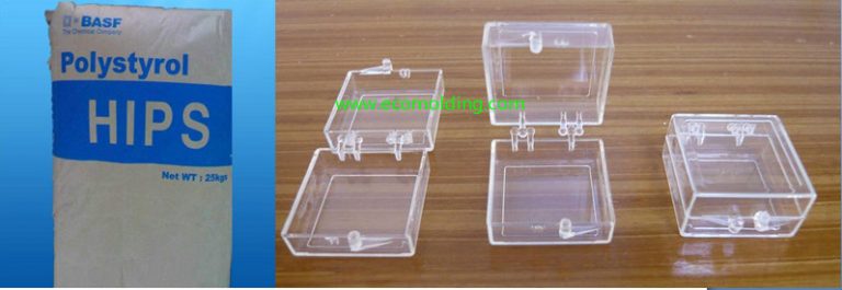 High impact polystyrene(HIPS)plastic injection molding resin material